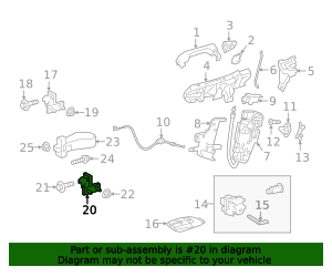 177-720-96-05 - Door Hinge 2019-2023 Mercedes-Benz | AutoNationParts.com