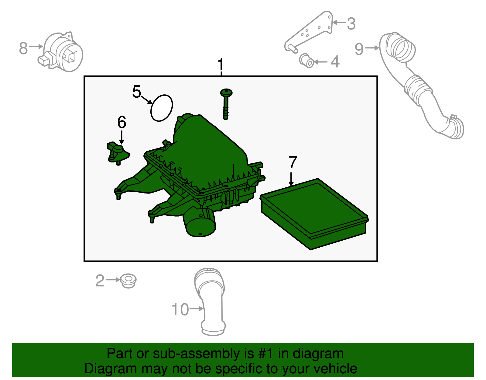 9065280300 - High-Quality Air Cleaner for 2010-2018 Mercedes-Benz ...