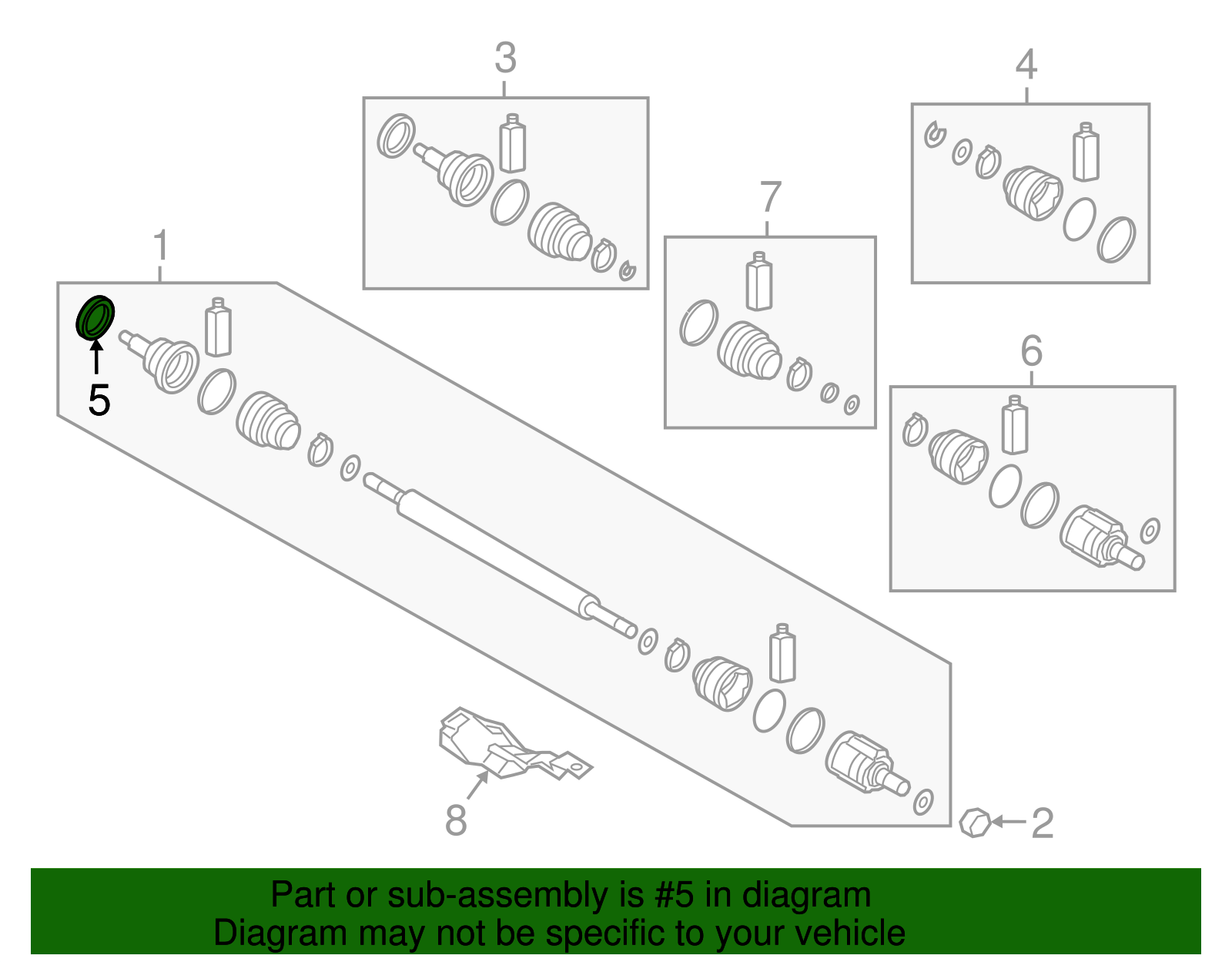 2016-2020 Kia Optima ABS Ring 49590-C1100 | Retail Performance Auto Parts