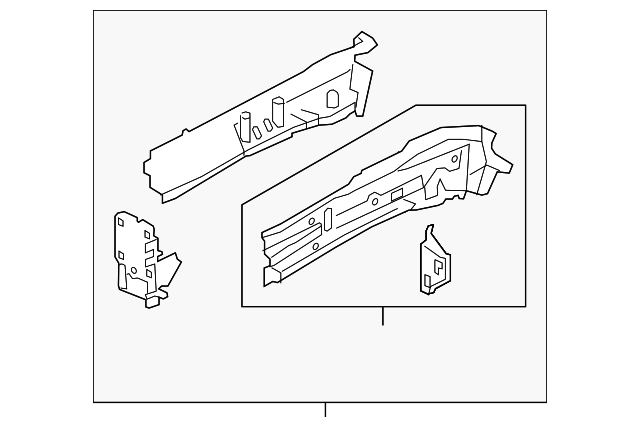 2013-2021 Mazda Rail Assembly KD53-53-31XC | Mazda-Parts