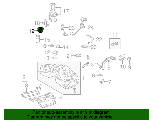 2001-2006 Lexus Suction Tube Lower Plate 77024-30070 | OEM Parts Online
