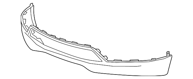 2016-2018 Buick Envision Primed Front Bumper Lower Fascia 84228304 GM ...