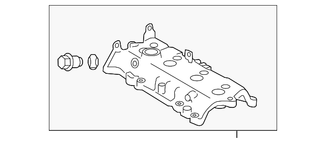 2022-2024 Mitsubishi Outlander Valve Cover MQ718317 | Mitsubishi Parts ...