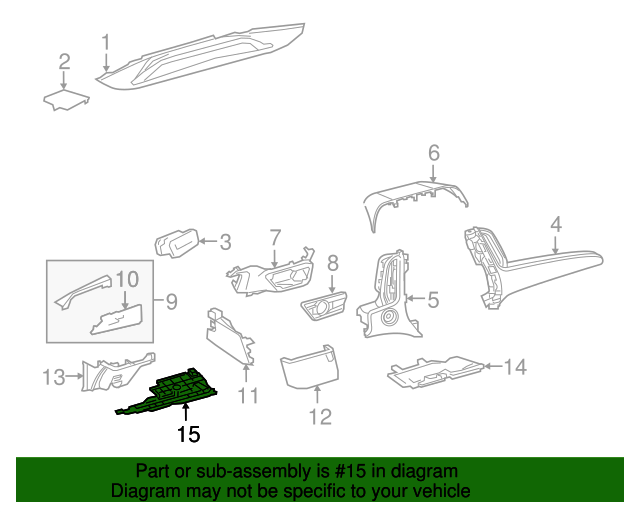 55606-47060 - Under Cover - 2016-2022 Toyota | OEM Genuine Toyota Parts