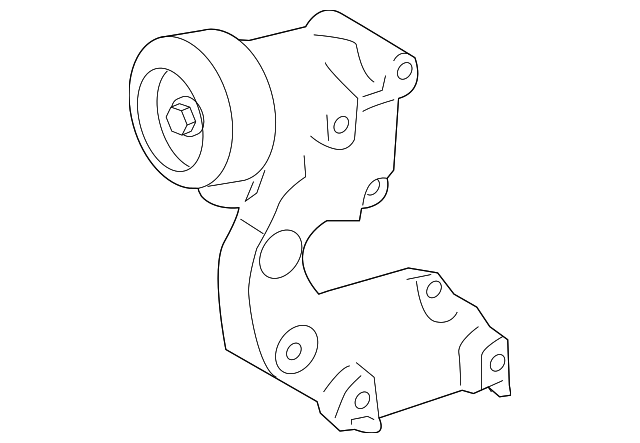 16620-31040 Accessory Drive Belt Tensioner - Toyota | Mike Calvert ...