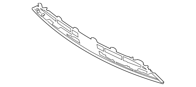 51117319768 - 2015-2019 BMW X6 Lower Grille (51-11-7-319-768) | BMW of ...