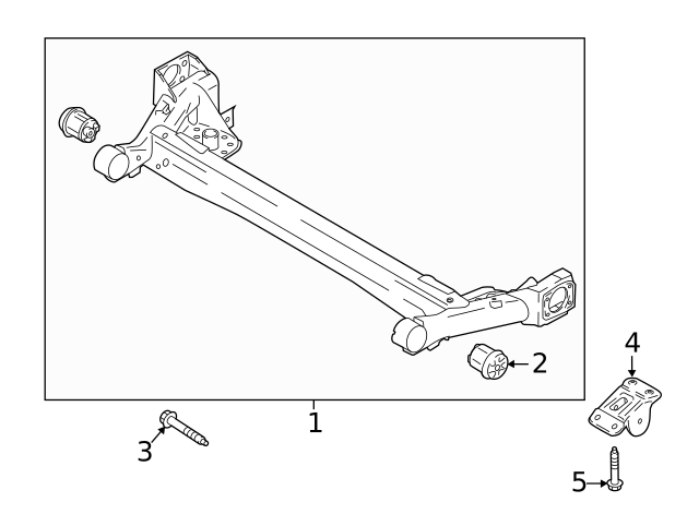2018-2023 Hyundai Kona Stay Bracket 55170-J9000 | World OEM Parts Hyundai
