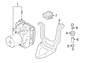 34516884732 - 2014-2019 BMW ABS Control Unit (34-51-6-884-732) | BMW of ...