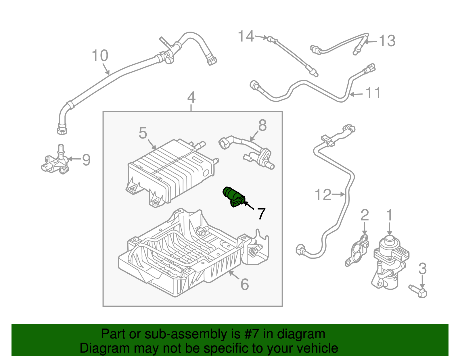 9U5Z-9F945-C - Vent Control Solenoid 2007-2025 Ford | Big 3 Auto Parts