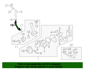 9A2-106-851-00 - Engine Coolant Filler Neck 2017-2019 Porsche 911 ...