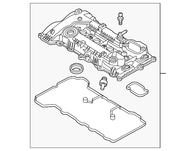 2017-2020 Kia Valve Cover 22410-2E700 | TascaParts.com