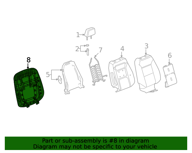 2021-2022 Cadillac F Panel 84812728 | QuirkParts