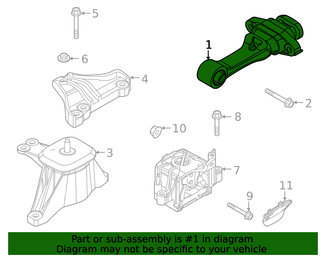Genuine Torque Arm for 2020-2023 Hyundai Sonata | Part# 21950-L1100 ...