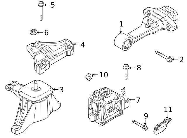 Genuine Torque Arm for 2020-2023 Hyundai Sonata | Part# 21950-L1100 ...