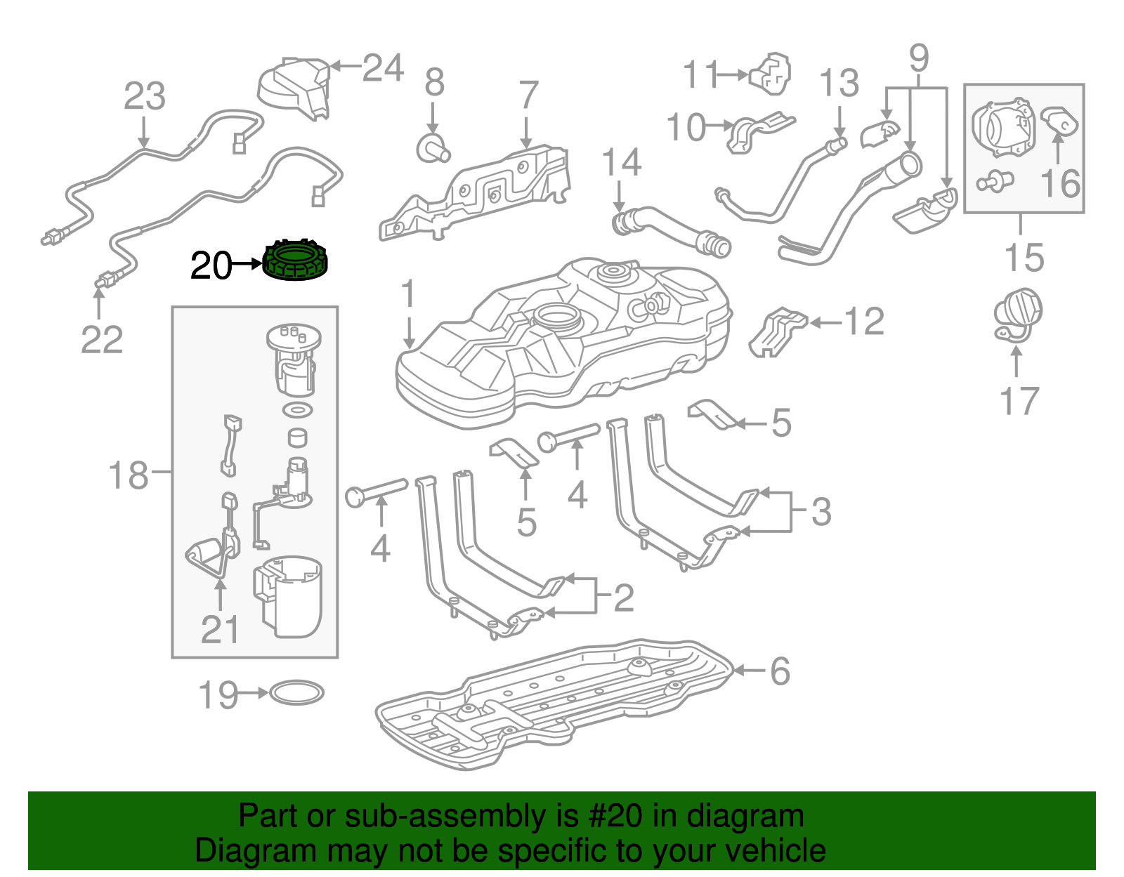 77144-04010 - High-Quality Fuel Tank Lock Ring for 2005-2023 Toyota ...