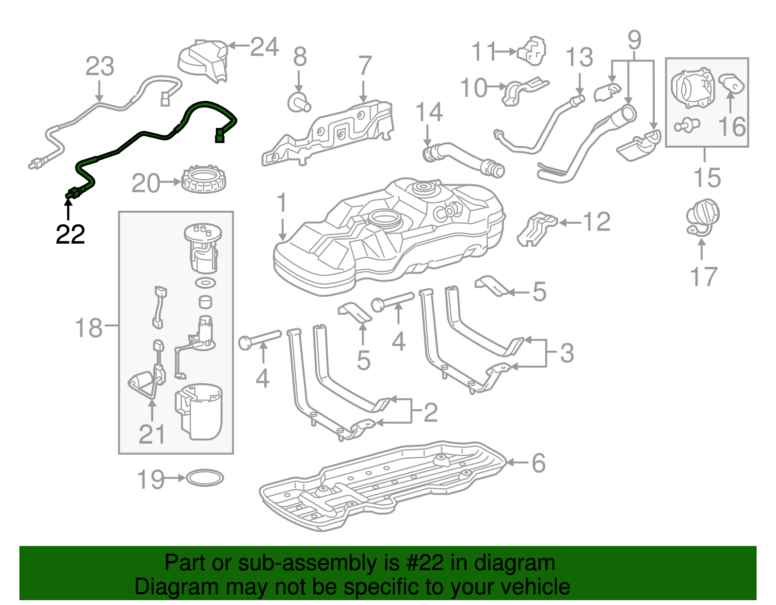 2016-2023 Toyota Tacoma Outlet Tube 77209-04040 | Toyota Parts Center