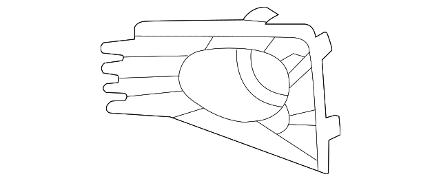 2021-2024 Mitsubishi Trim Cover 6400J651 | Mitsubishi Parts Warehouse