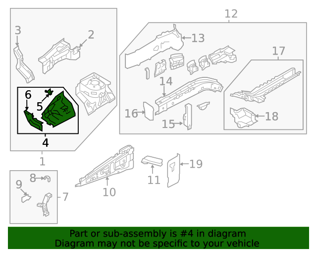 5220AQ04 - Front Panel 2020-2023 Mitsubishi Outlander Sport ...