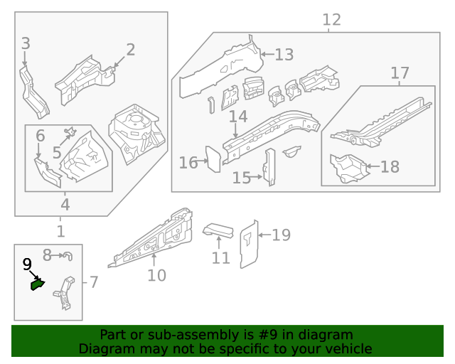 2020-2024 Mitsubishi Outlander Sport Extension Side Extension 5256C139 ...