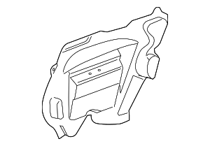 2005-2009 Buick LaCrosse Deflector 25967534 | GMPartsDirect.com