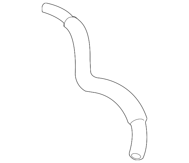 2007-2012 Toyota Power Steering Reservoir Hose 44348-06260 | OEM Parts ...
