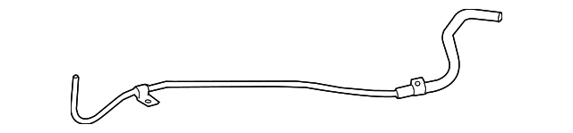 44416-06290 - Power Steering Return Hose 2010-2011 Toyota Camry ...