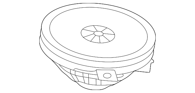 Hyundai - 96350-AR000 - Inst Panel Speaker - 2022-2025 Genesis | OEM ...