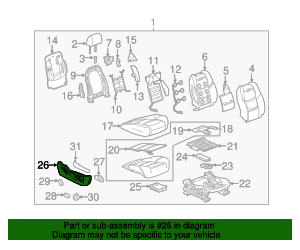 2015-2019 GM Outer Finish Panel 84233182 | GMPartsDirect.com