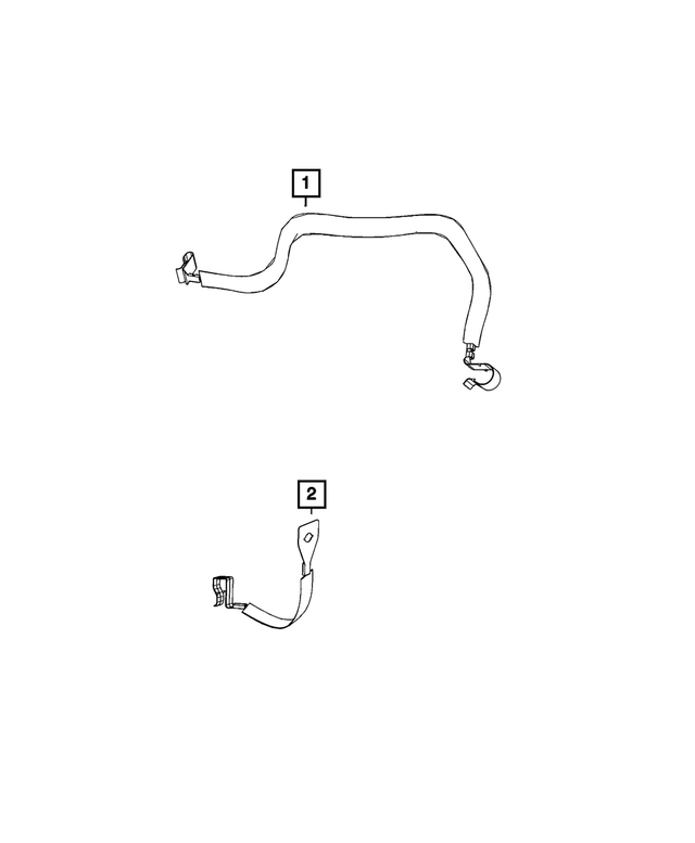 2021-2023 Jeep Ground Strap 68457698AA | Mopar eStore