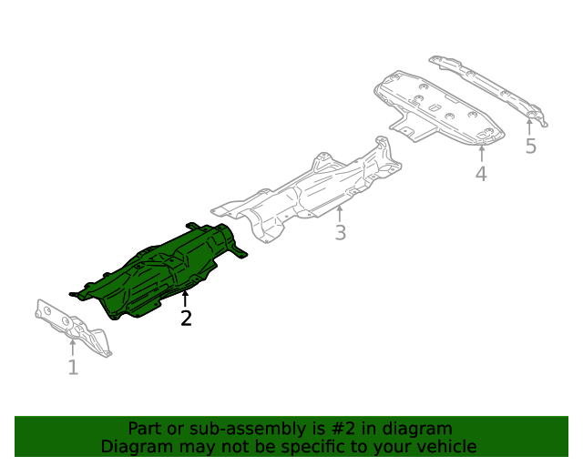 Genuine BMW 51-48-7-290-778 | Heat Shield | FREE Shipping on Most ...