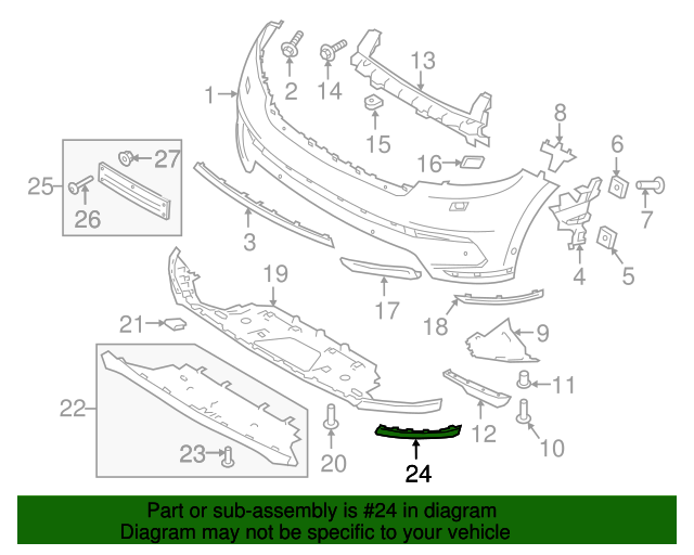 Genuine OEM Outer Cover Part# LR093513 Fits 2018-2023 Land Rover Range ...