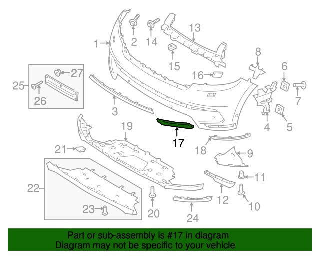 Genuine OEM Trim Bezel Part# LR093515 Fits 2018-2023 Land Rover Range ...