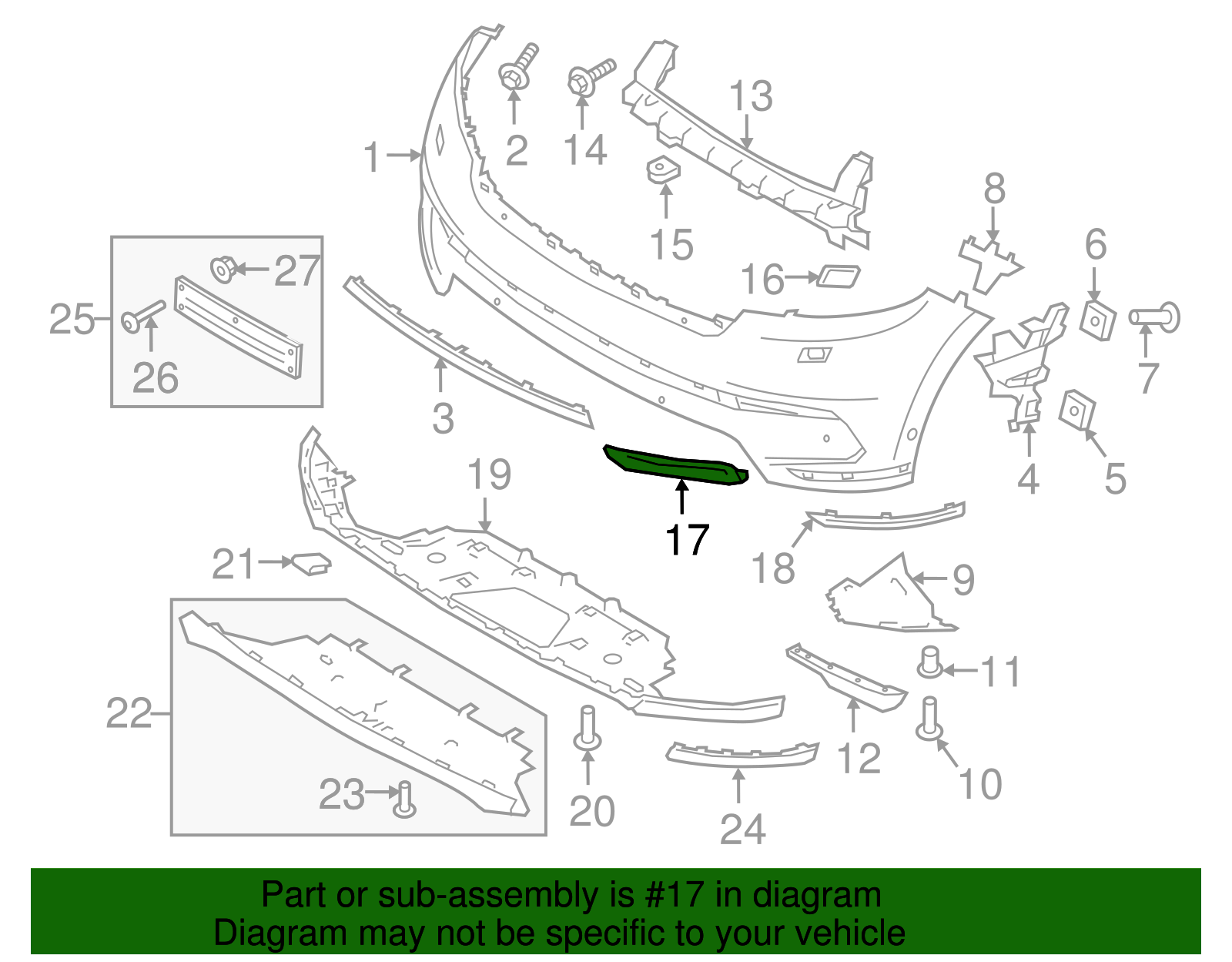 2018-2023 Land Rover Range Rover Velar Trim Bezel LR093506 | Jaguar ...