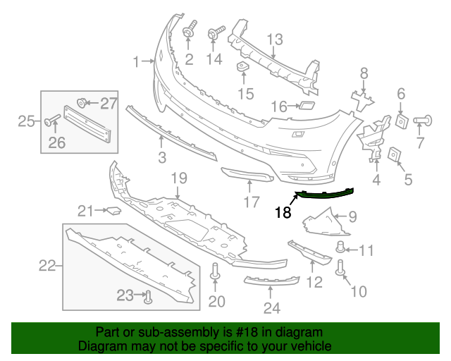 Genuine OEM Outer Molding Part# LR093510 Fits 2018-2023 Land Rover ...