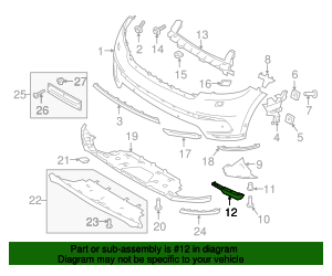 Genuine OEM Deflector Part# LR115672 Fits 2018-2021 Land Rover Range ...