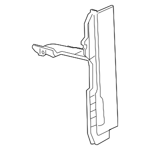 96962199 - Driver Side Radiator Air Baffle 2012-2016 Chevrolet ...