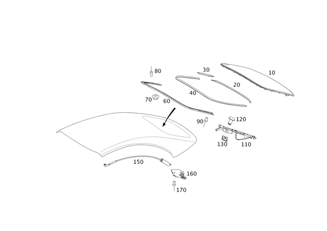 207-776-00-69 - Nipple For Cable 2012-2017 Mercedes-Benz | Mercedes ...