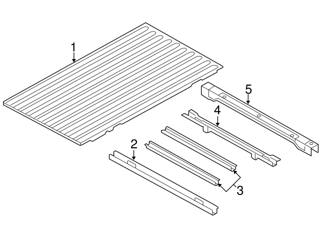 2002-2021 Mopar Box Sill 68377178AB | TascaParts.com