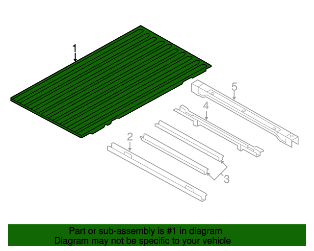 2013-2019 Ram Floor Pan 68141814AC | TascaParts.com