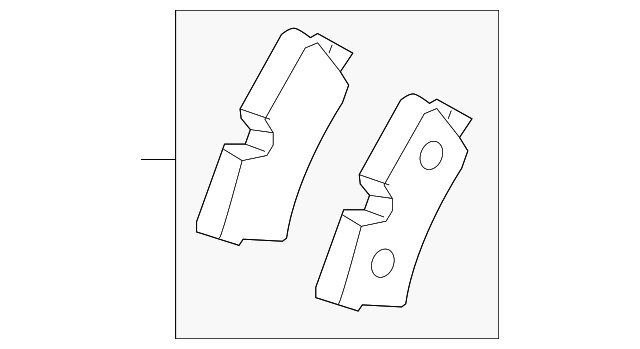 2015-2024 Porsche Macan 1 Set Of Brake Pads 95B-698-451-H | Sunset ...