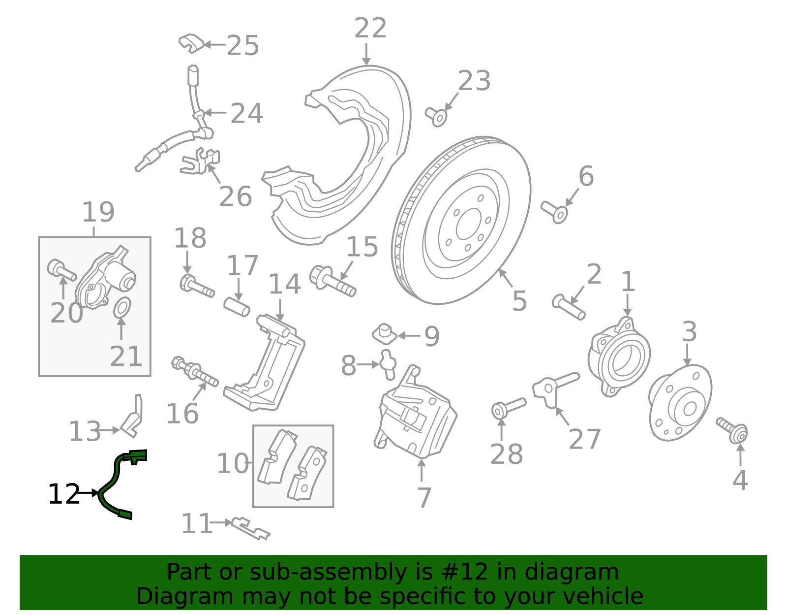 2015-2024 Porsche Macan Wear Indicator PAB-615-121 | OEM Parts Online