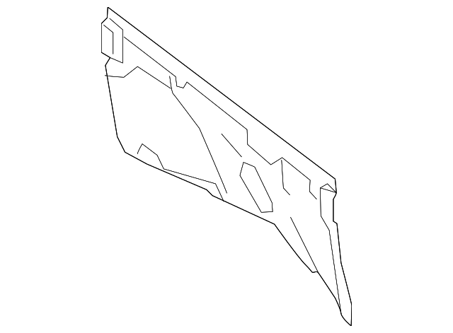 222-620-70-01 - Partition Panel 2015-2016 Mercedes-Benz | Mercedes-Benz ...