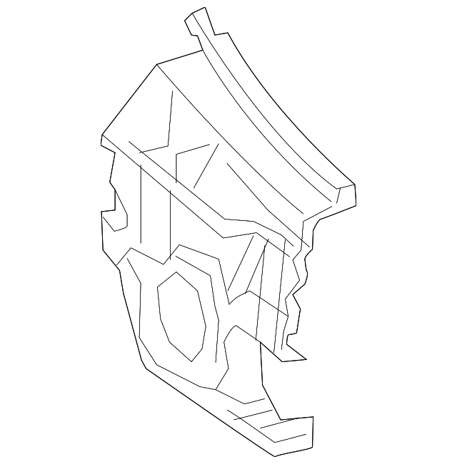 2015-2017 Mercedes-Benz Cowl Insulator 217-682-04-28 | MB OEM Parts