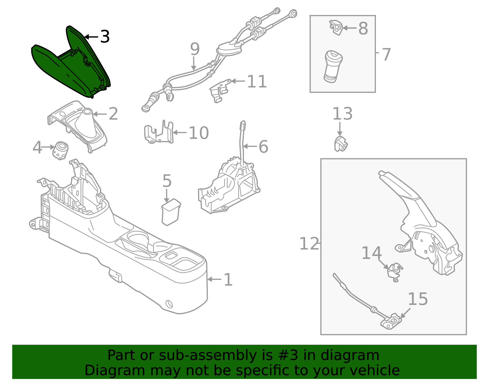 2020-2025 Nissan Cover Panel 96913-5RB0A | Team Nissan Inc.