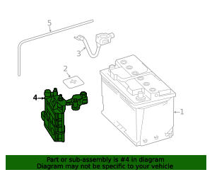 000-906-15-05 - Battery Low Voltage Indicator 2016-2024 Mercedes-Benz ...