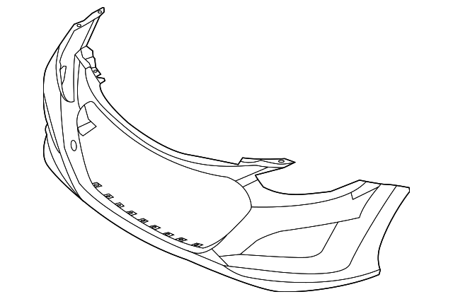 86511-A5000 - Bumper Cover - 2013-2017 Hyundai Elantra GT | World OEM ...