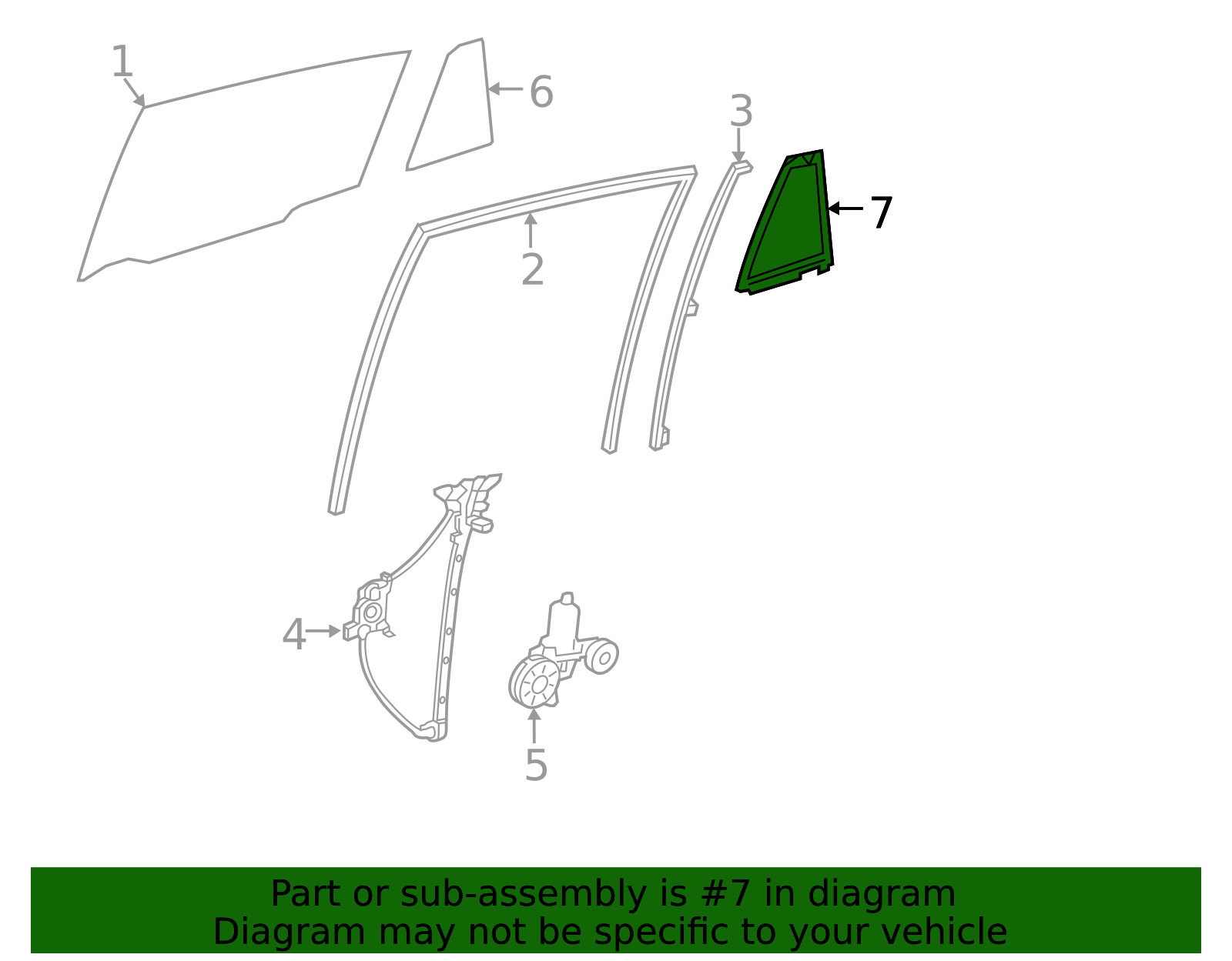 2021-2024 Toyota Venza 2021-2024 Toyota Venza - Weatherstrip 68189 ...