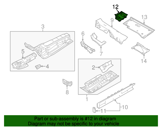 4G0-825-202 - Front Shield 2012 Audi | Audi OEM Parts
