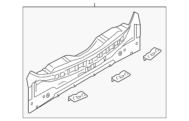 2009-2014 Nissan Murano Rear Body Panel G9110-1AAMA | TascaParts.com