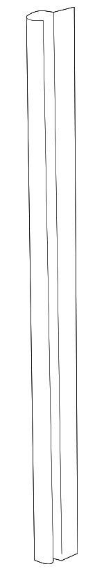 2017-2025 Cadillac XT5 Passenger Side Radiator Air Side Seal 23100851 ...